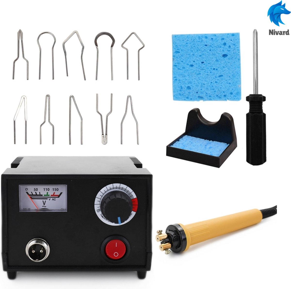 Nivard Houtbrander Set - 28 Delig - Pyrografie - Soldeerbout ...