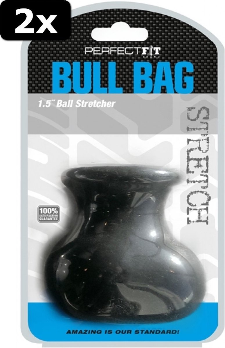 2x Bull Bag XL - Black | bol.com
