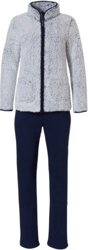Pastunette dames huispak 80222-170-8 - Blauw - 36 | bol