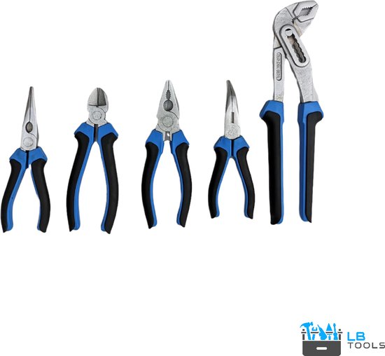 LB Tools Tangen set in etui (5 st) | bol.com