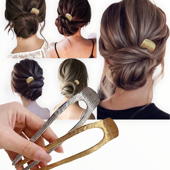 Hairpin Easy luxe set 2 stuks voor een perfect opsteekkapsel ...