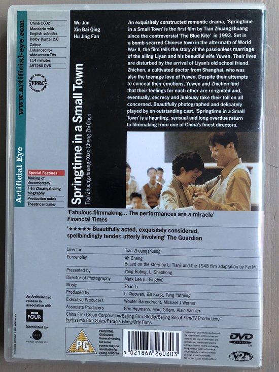 Springtime in a small Town (Dvd), Wu Jun | Dvd's | bol