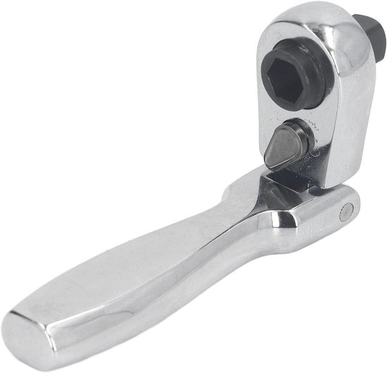 Allecto Plus - Ratelsleutel met Beweegbare Kop, 80 Graden Flex, 1/4 ...