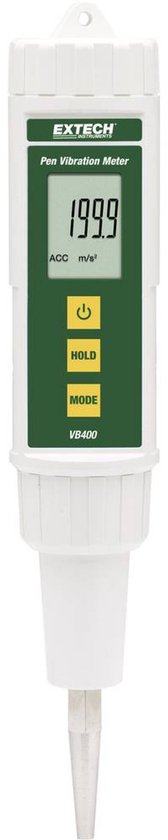 Extech VB400 - trillingsmeter - pen - rms versnelling en snelheid | bol