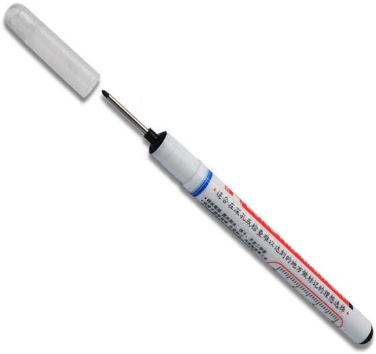 tooloflife Boorgat Marker Zwart Voor Permanente Markering Moeilijk ...