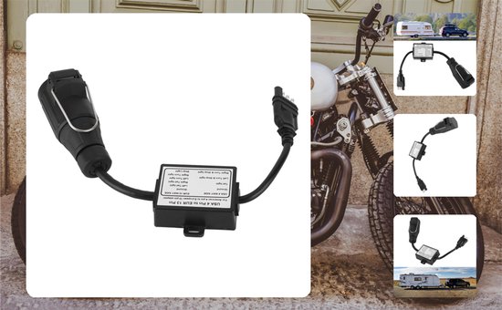 Trailer Light Inverter, Trailer Connector Light Inverter American 4 Pin ...