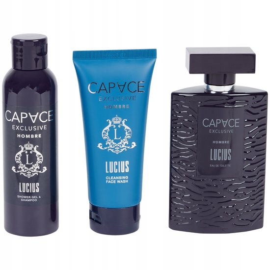 Capace Lucius Exclusive Hombre | Parfum voor heren | Giftset | Shampoo ...
