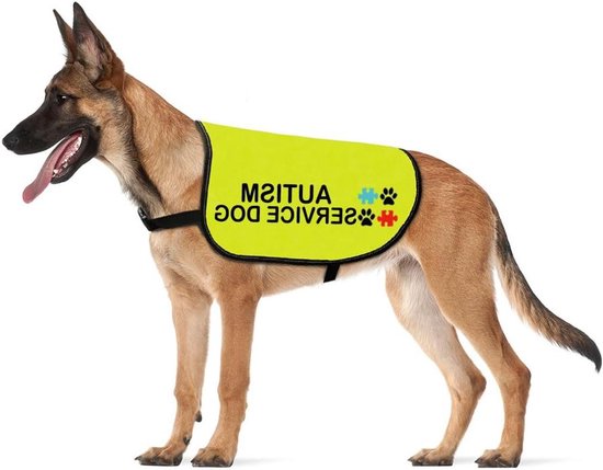 Allecto Plus - Vest voor autisme servicehond - Autisme hulphond vest ...