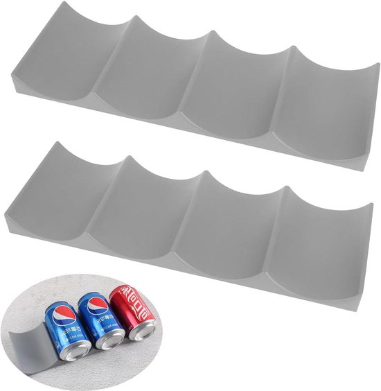 Inovra Plus - Flessenrek voor koelkast 2 stuks - siliconen ...