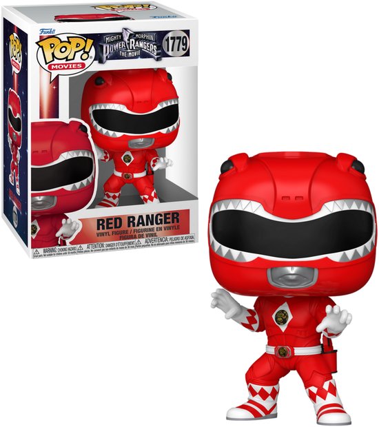 FUNKO POP! RED RANGER 1779 POWER RANGERS MOVIE | bol