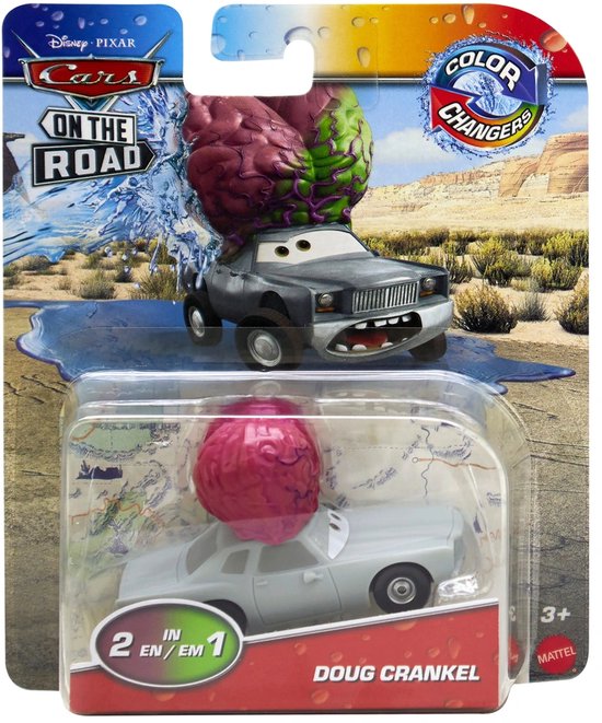Disney Cars auto Doug Crankel voertuig Color Changers - afmeting 8 cm ...