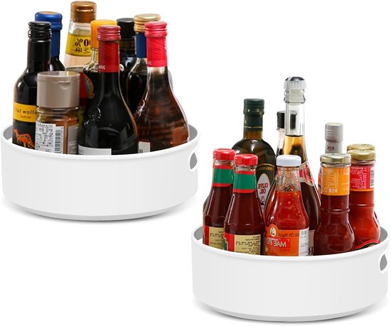 Lazy Susan Draaitafel Kast Organisatoren - Multifunctioneel Kruidenrek ...