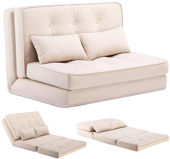 Sofa Bed – Slaapbank – Bedbank – Verstelbare Bank – Compacte Bank – 6 ...