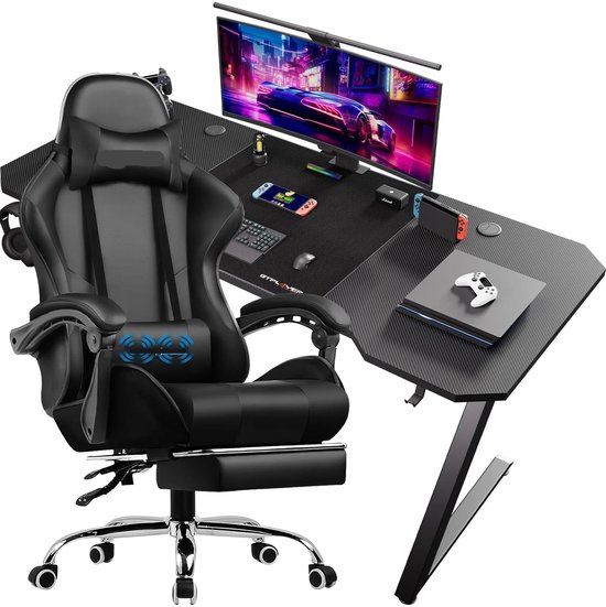 Gaming Bureau – Game Bureau – Gaming Desk – Computer Tafel – Hoekbureau ...