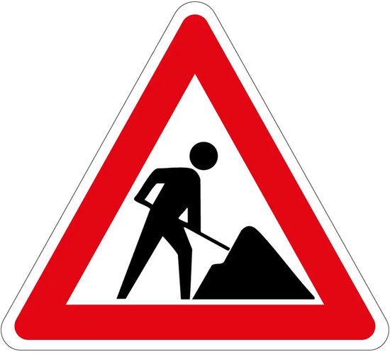 Panneau Travaux en cours - J16 - Sign Again - 15 cm | bol