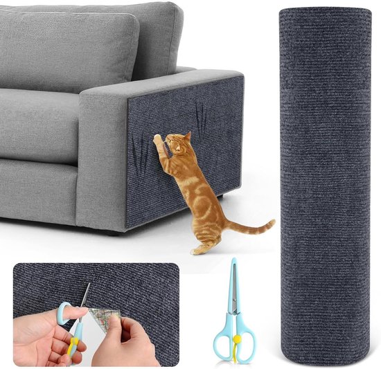 Scratch Protection for Sofa - Self-Adhesive Cat Scratching Mat - Anti ...