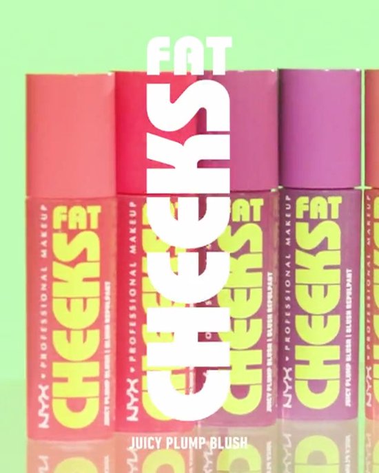 NYX Professional Make Up Fat Cheeks Plum Pop Blush - Vloeibare Formule ...