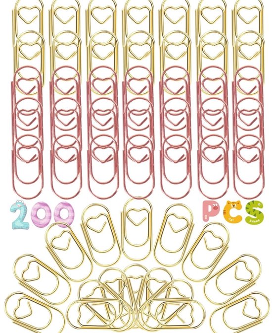 Trombones Daity 200 pièces - Petits trombones 0 pouce - Amusants ...