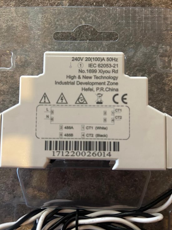 Sungrow Single Phase Energy Meter S100 RS485 Modbus CT | bol