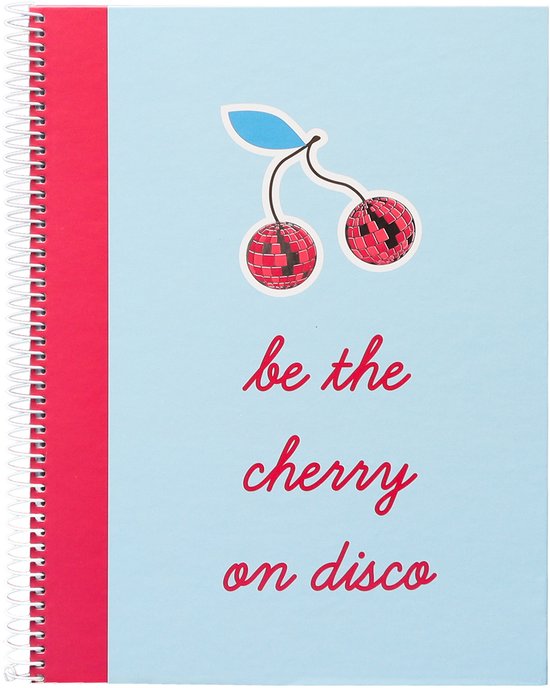 Kangaro collegeblok B'LOG CHERRY DISCO - formaat A4 - met lijn - met ...