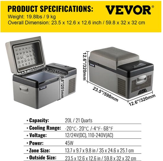 Masa - Mini Koelkast - Koelbox | bol