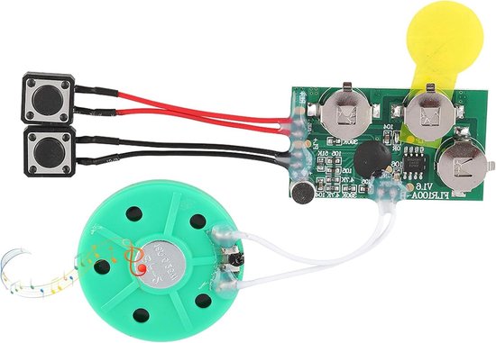 Allecto Plus - DIY Voice Module voor Greeting Cards - Geluidsopname ...