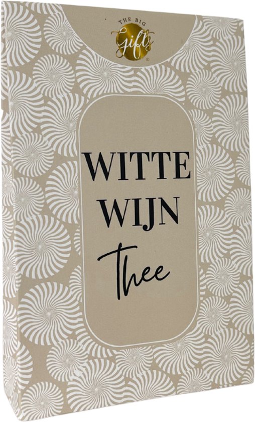 Witte Wijn Thee – Geniet van de smaak van wijn zonder kater! - cadeau ...