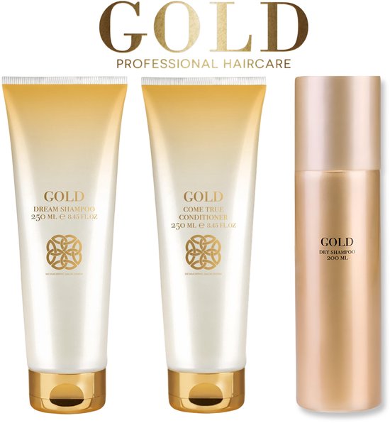 GOLD DREAM SHAMPOO /// & /// COME TRUE CONDITIONER 250 ML // & // Gold ...