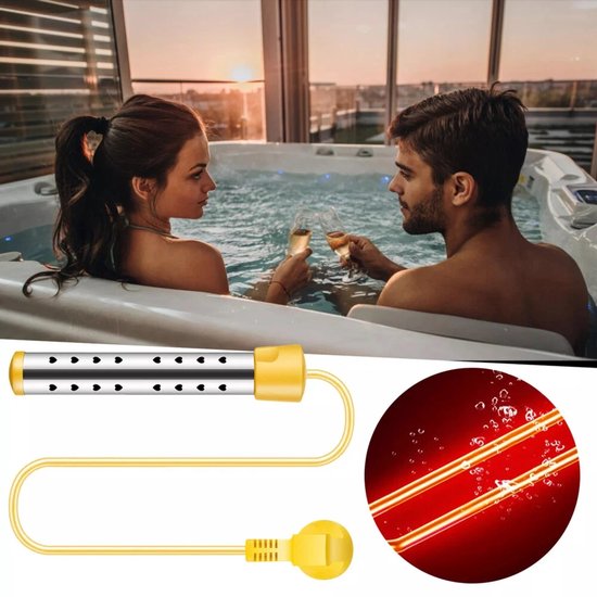 Waterverwarmer-2500 W verwarmingselement zwembadverwarming ...