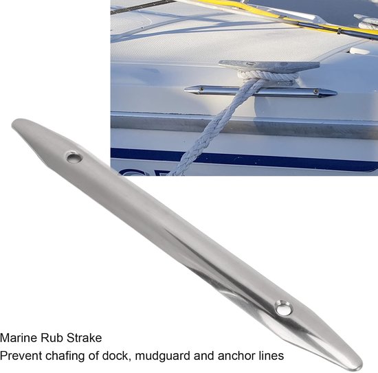 Rub Strake 316 Stainless Steel - Landfasting Protection Rub Strake voor ...