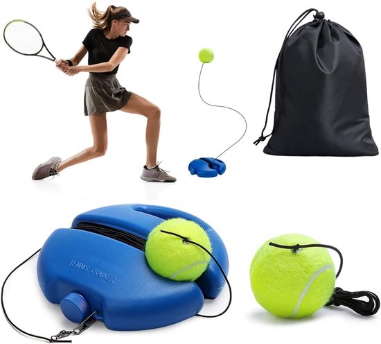 Tennis Trainer Set met 2 Tennisballen - EUBSWA - Trainingsmateriaal ...