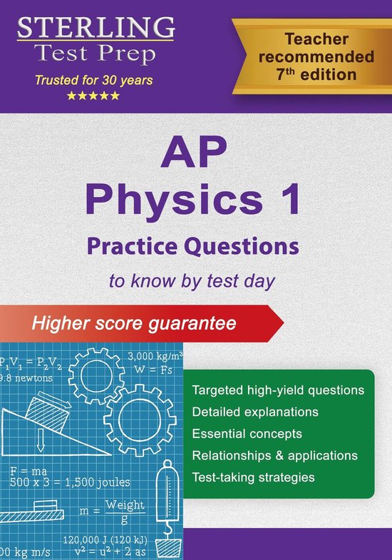 AP Physics 1 Practice Questions (ebook), Sterling Test Prep ...