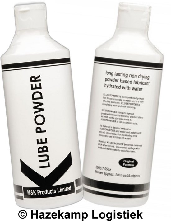 K Lube Poeder voor 20 liter glijmiddel | bol