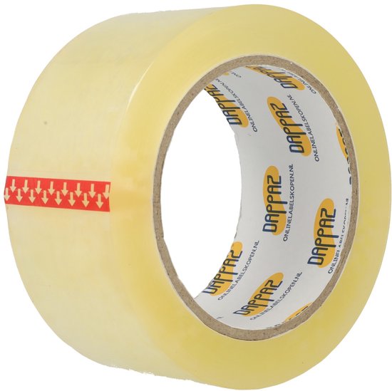 Ruban d'emballage transparent extra résistant - 1 rouleau 50 mm x 66 m ...