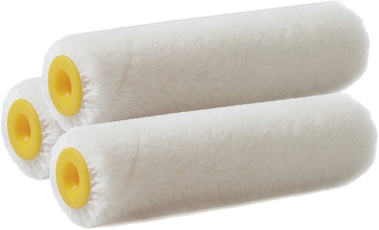 Sorex Verfroller met velours vacht - 6x - anti spatten - 2,5 x 10 cm ...