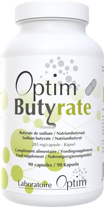 Laboratoire Optim Butyrate - Boterzuur supplement voor darmen - 90 ...