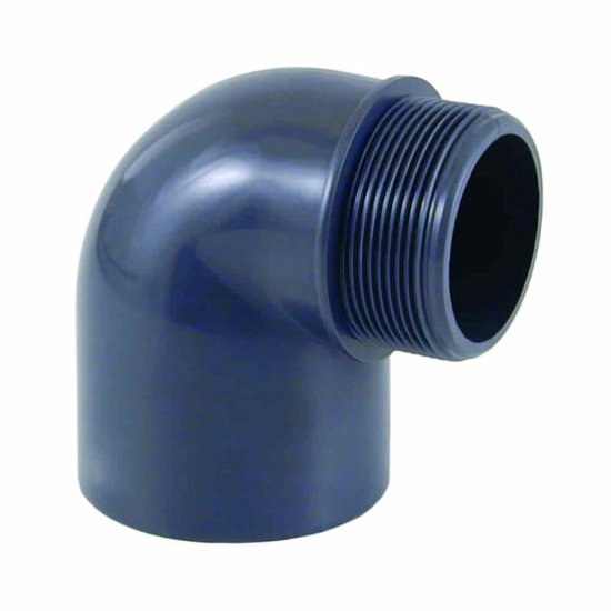 PVC-U 90° Winkel 63mm x 2", PN10 - PVC Fitting | bol