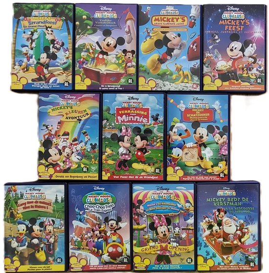 Mickey Mouse Clubhouse 11 dvd set (Dvd), Mickey Mouse | Dvd's | bol