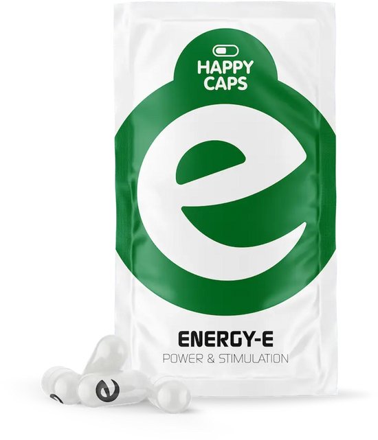 Happy-Caps ENERGY-E | 4-capsules | energie en drive | keep going strong ...