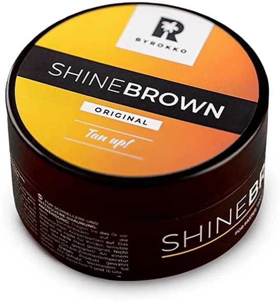 Byrokko - Shine Brown - Original - Tanning Cream - 200ml | bol