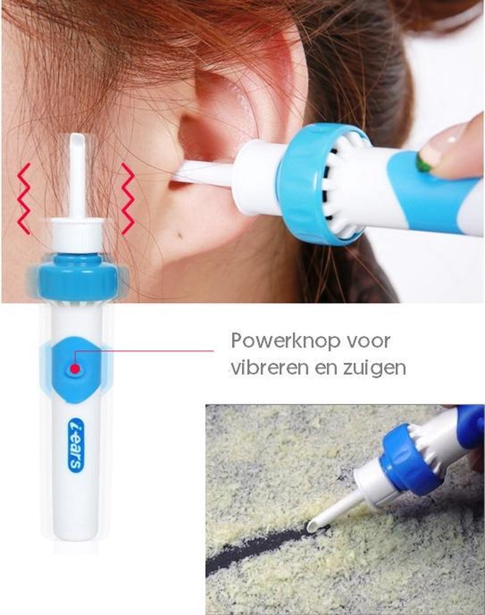 Elektrische Oorreiniger Toolkit - Verstopte Oren Ear Cleaner - Oorspuit ...