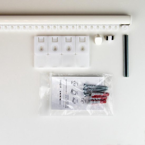 Goelst 2102 | Premium Gordijnrail Set Compleet voor Normale gordijnen ...