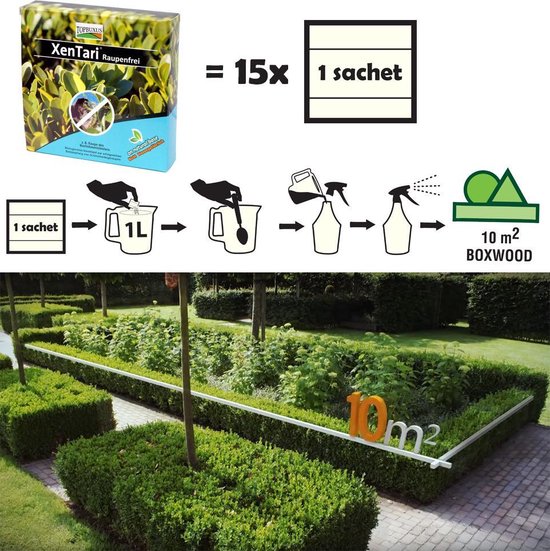 TOPBUXUS XenTari Original, Professionele dosering, Stopt en voorkomt ...