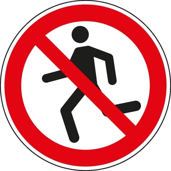 Aarding verplicht sticker - ISO 7010 - M005 50 mm - 10 stuks per kaart ...