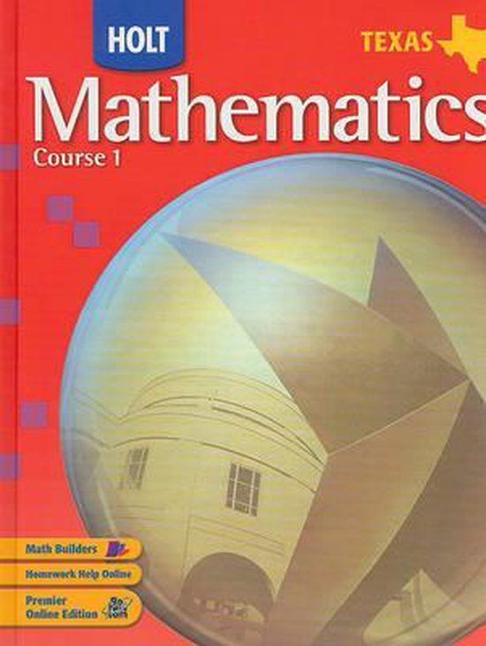 Holt Mathematics: Student Edition Course 1 2007 | 9780030411434 ...