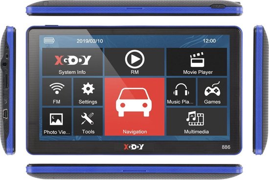 XGODY 886BT 7 Inch GPS Navigatie | bol