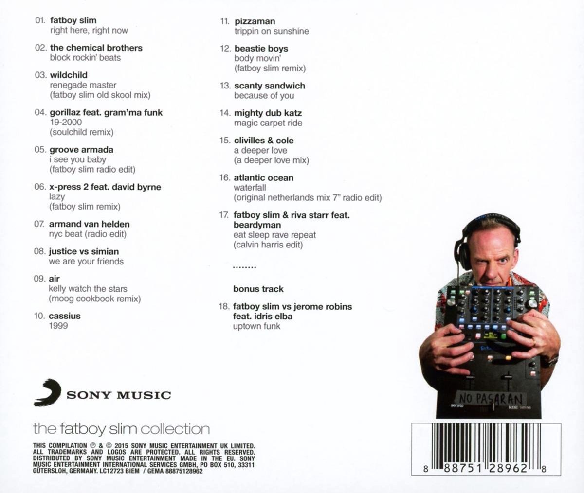 Fatboy Slim: The Fatboy Slim Collection [CD], Fatboy Slim | CD (album ...