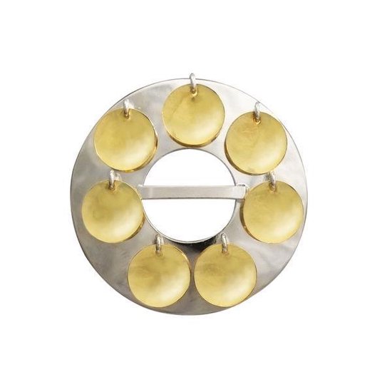 AuBor ®. Broche. Zilver. Risku 45 mm | bol