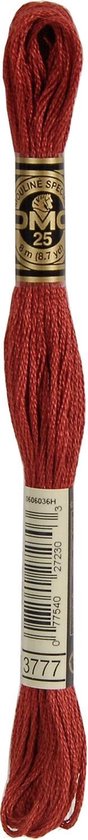 DMC Borduurgaren-3777 Bruin/Rood | bol
