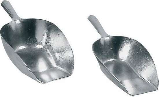 Excellent Kerbl Aluminium voerschep - half plat - Afweegschep - Feed ...